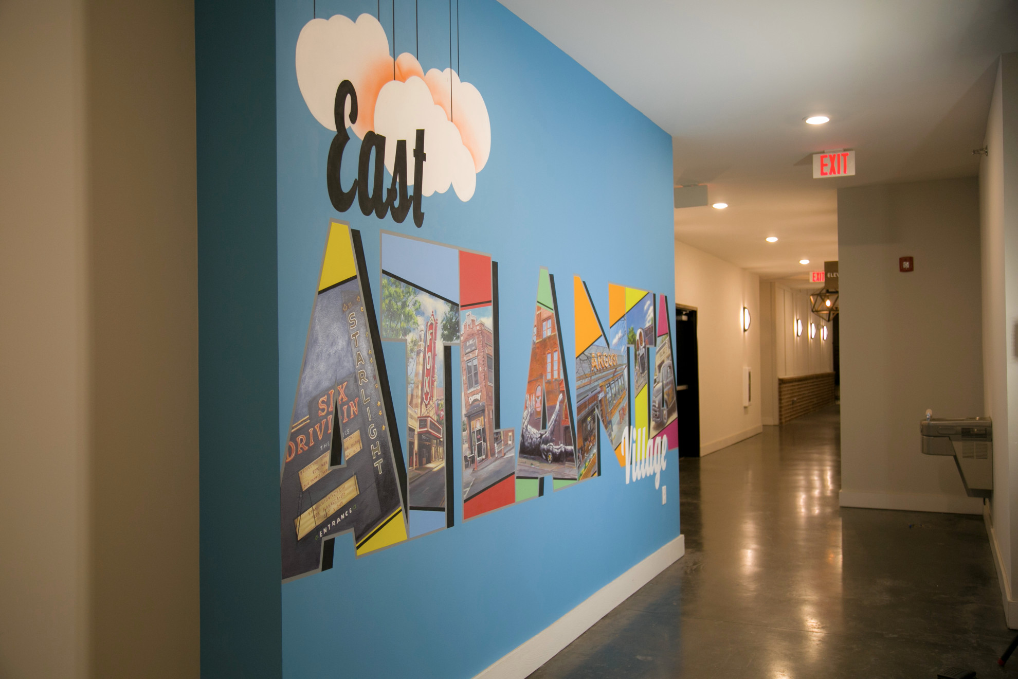 BuckHead Murals | Atlanta Handpainted Murals & Signs